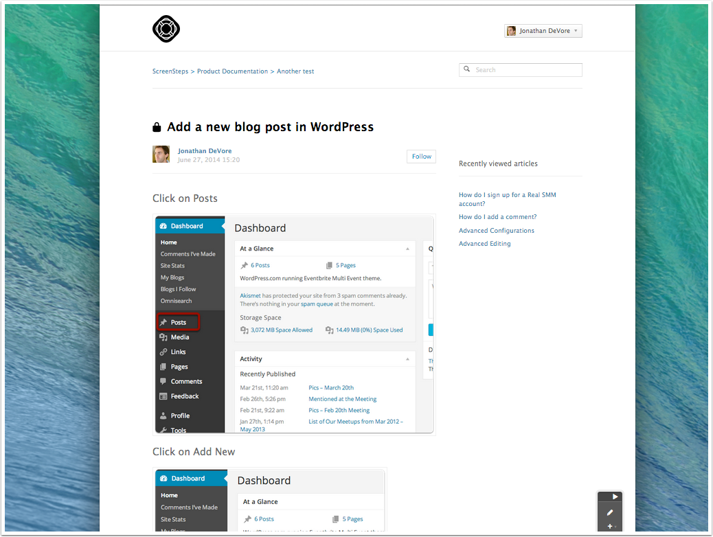 Screensteps App Integration With Zendesk Support